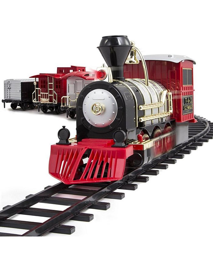 FAO Schwarz Train Set Motorized with Sound - Macy's