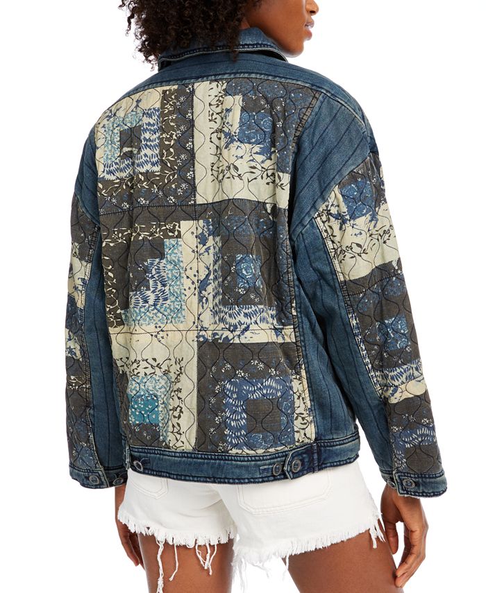Free People Pieced-Together Jacket - Macy's