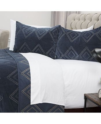 Rizzy Home Riztex USA Auden Quilt, Queen - Macy's