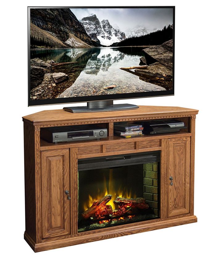 Legends Furniture Scottsdale 56" Corner Fireplace - Macy's