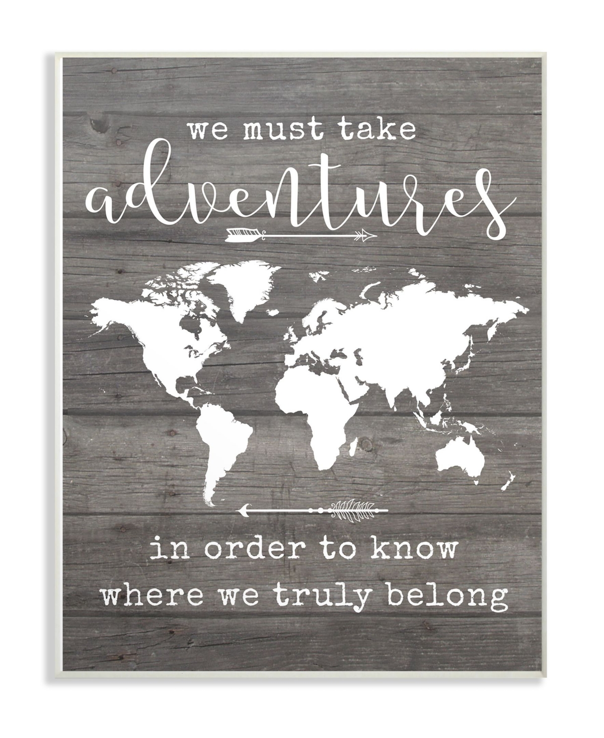 Click here for Stupell Industries Take Adventures Map Wall Plaque... prices