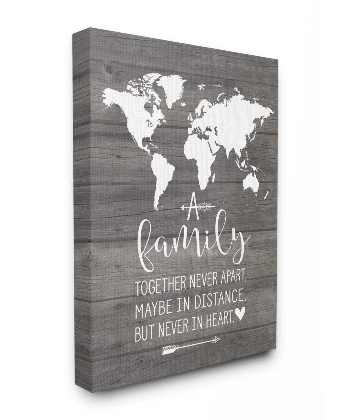 Click here for Stupell Industries Family Together in Heart Canvas... prices