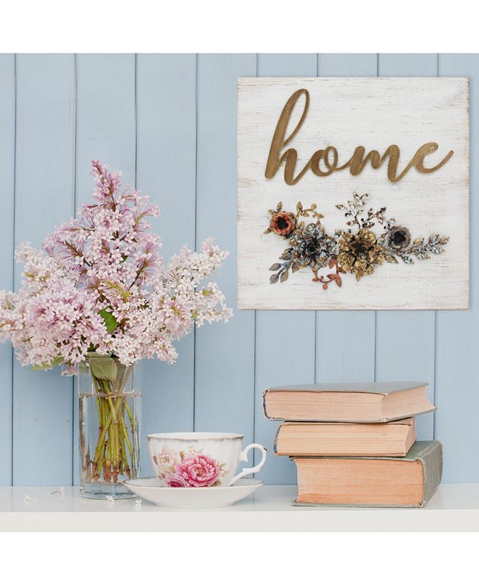 Stratton Home Décor Stratton Home Decor "Home" Cottage Wall Decor - Macy's