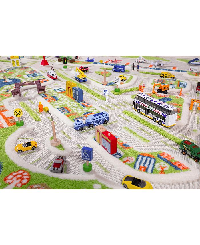 IVI Mini City 3D Play Rug - Macy's