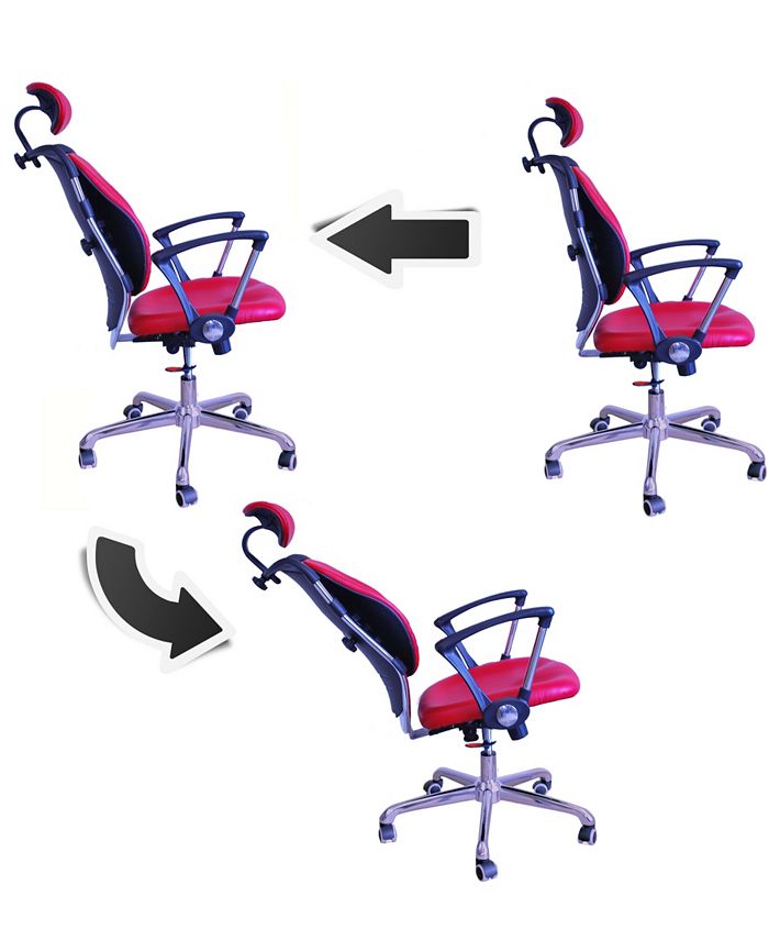 Constructor Studio Tribeca Office Ergonomic Adjustable Chair with Fixed ...