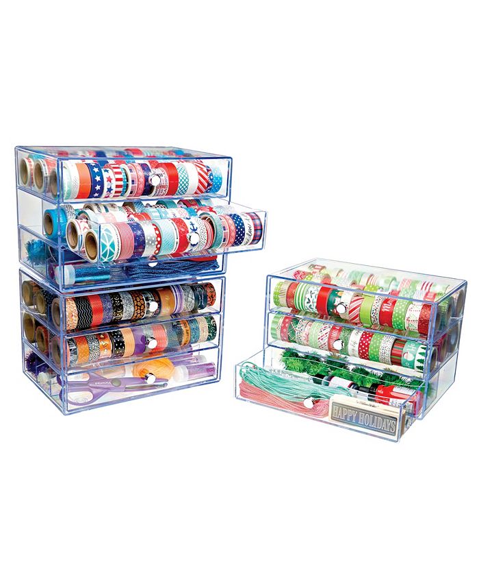 Deflecto Small 3-Drawer Storage Organizer - Macy's