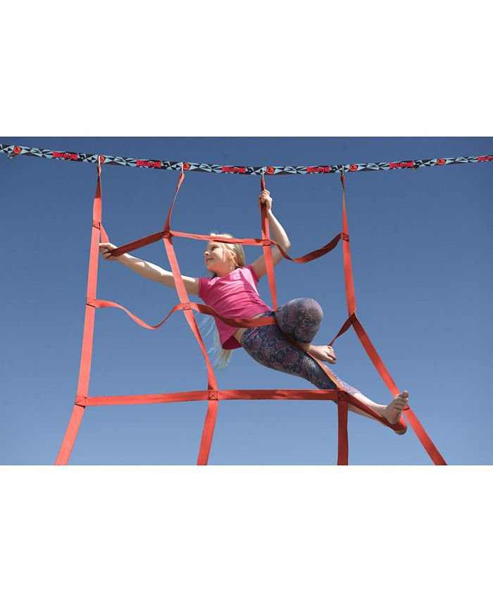 b4Adventure Slackers Climbing 4' X 7' Ninja Net Swing Sets, Outdoor ...