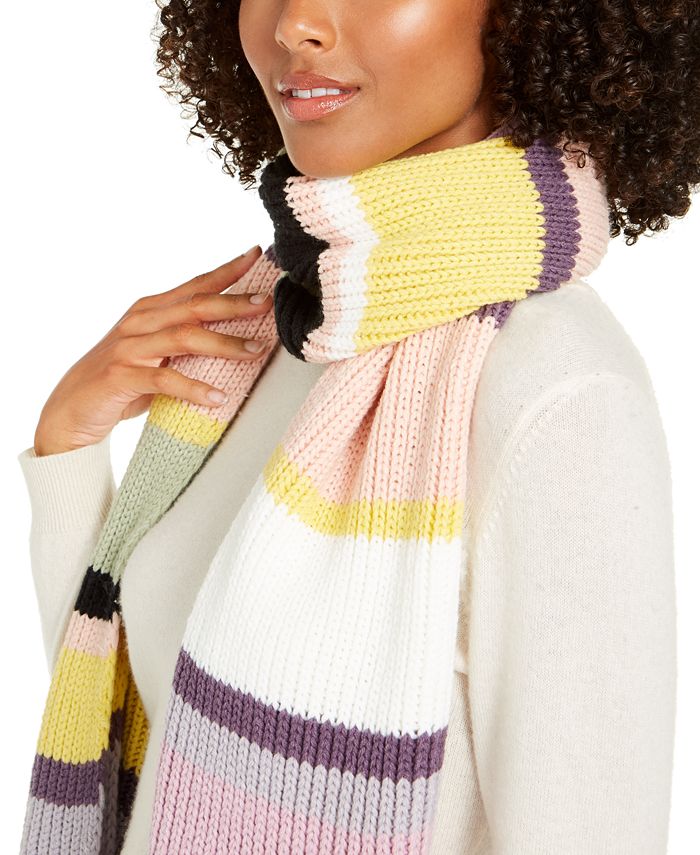 Koolaburra By UGG Striped Knit Scarf - Macy's