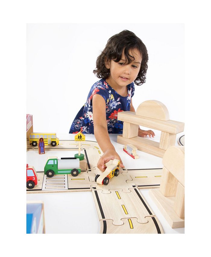 Guidecraft, Inc Guidecraft Roadway System - 42 Pieces Set - Macy's