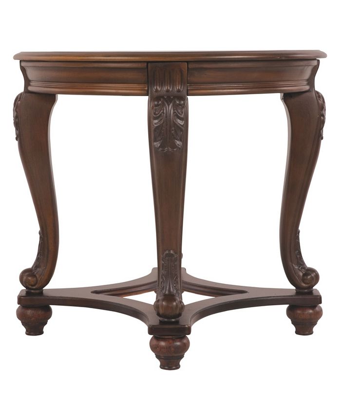 Signature Design By Ashley Ashley Furniture Norcastle End Table - Macy's