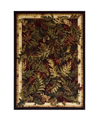Global Rug Designs Vision VIS07 Black 5'2" x 7'2" Area Rug - Macy's