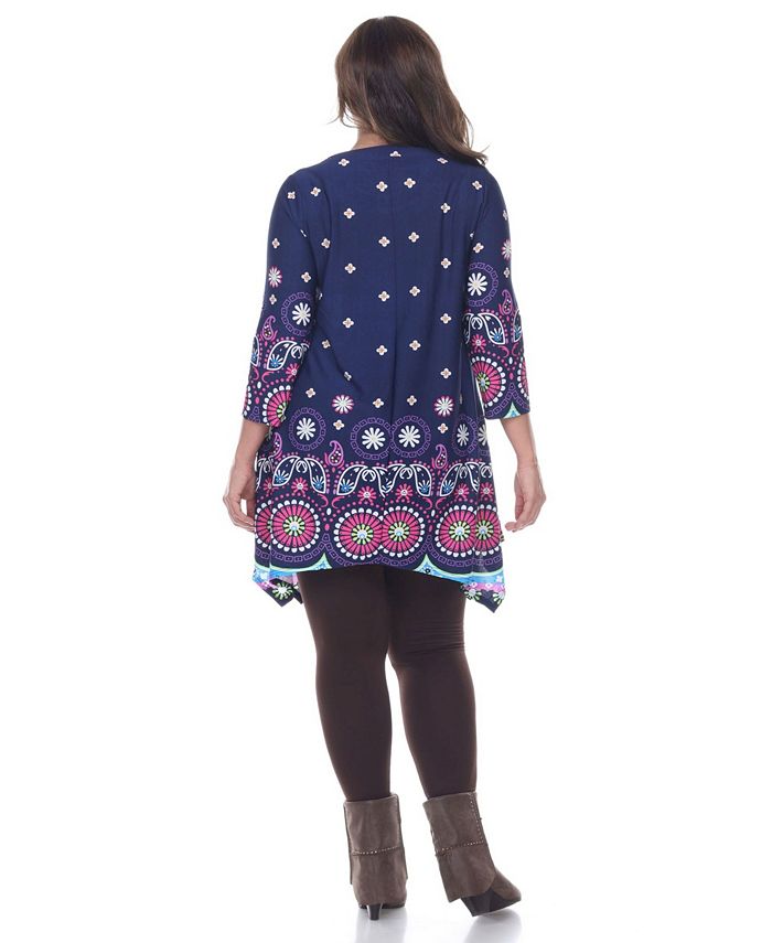 White Mark Plus Lucy Top/Tunic - Macy's