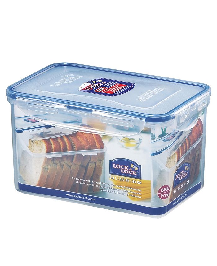 Lock n Lock Easy Essentials Pantry Rectangular 8-Cup Food Storage ...