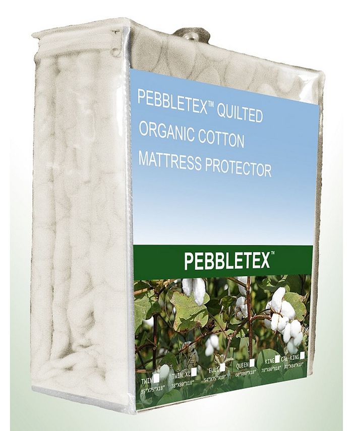 Christopher Knight Pebbletex Organic Cotton Full Mattress Protector ...