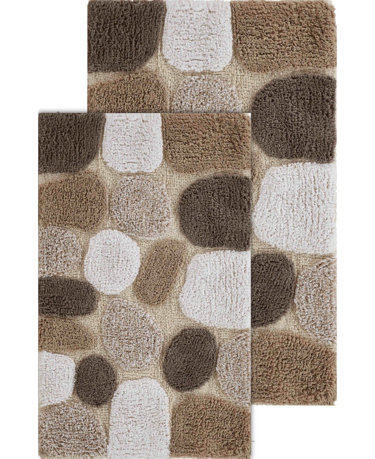 Click here for Chesapeake Pebbles 2 Piece Bath Rug Set - Camel prices