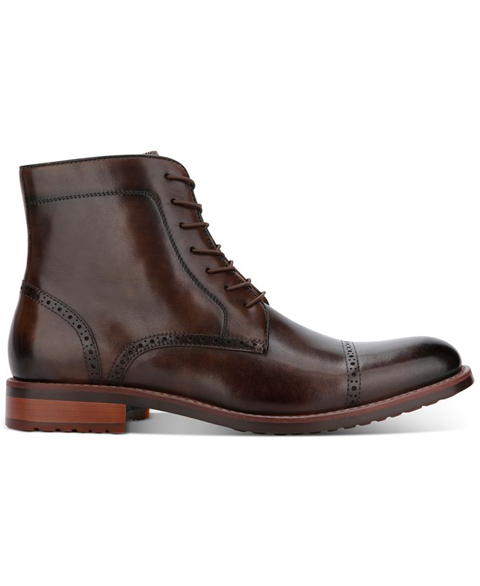 Kenneth Cole Reaction Men's Lace-Up Kelby Boots & Reviews - All Men's ...