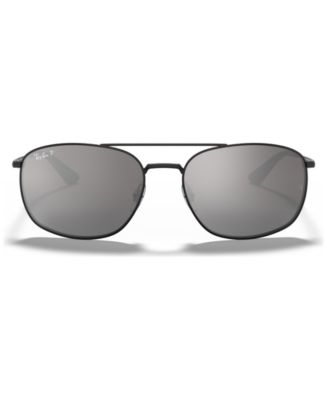 Ray-Ban Polarized Sunglasses, RB3654 60 - Macy's