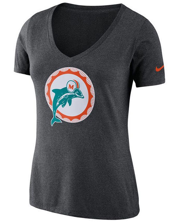 Nike Women's Miami Dolphins Historic Logo T-Shirt - Macy's