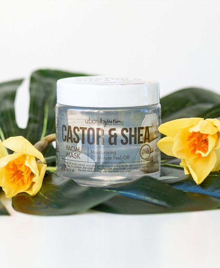 Urban Hydration Shea and Castor Peel Off Facial Mask - Macy's