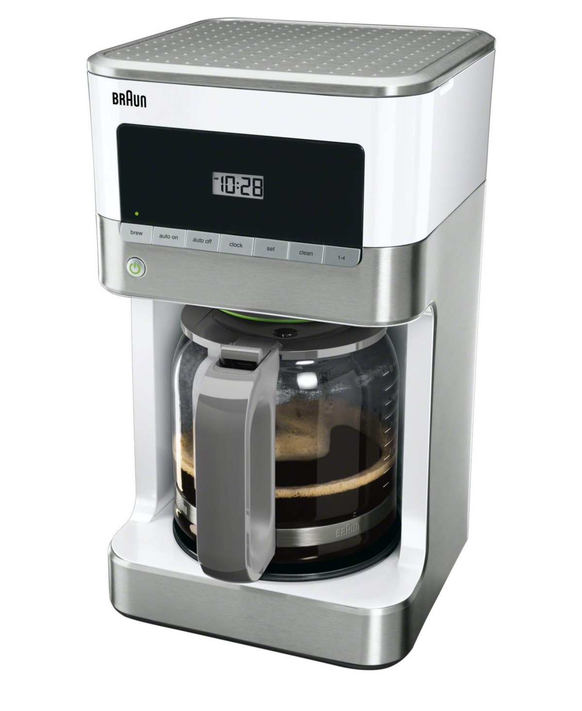 Click here for Braun BrewSense Drip 12 Cup Coffee Maker - White prices