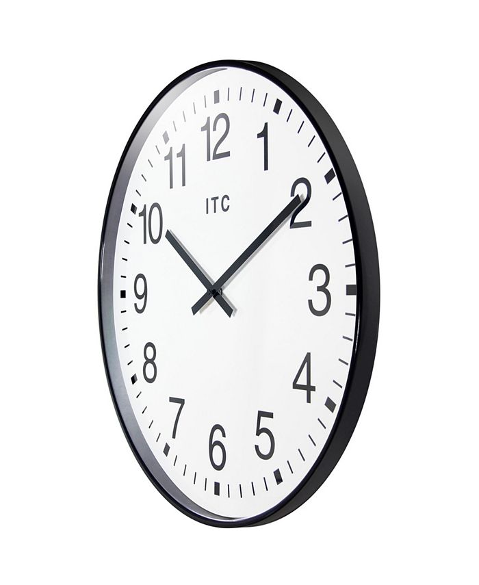 Infinity Instruments Round Wall Clock - Macy's