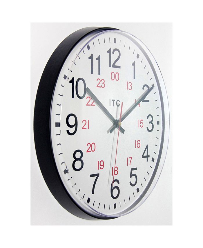 Infinity Instruments Round Wall Clock - Macy's