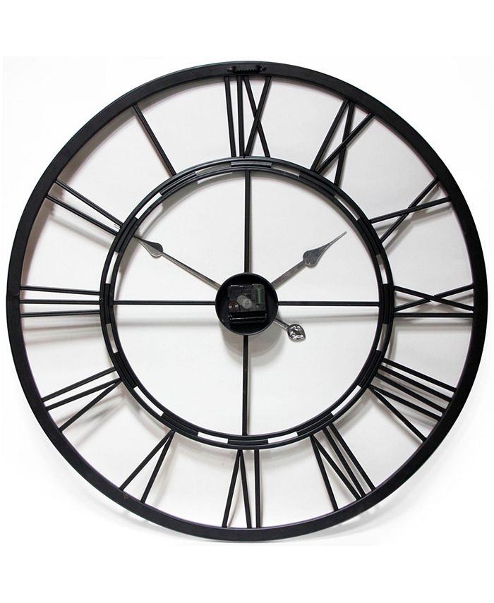 Infinity Instruments Round Wall Clock - Macy's