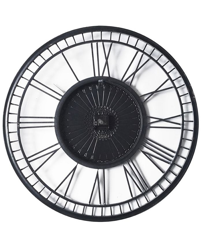 Infinity Instruments Round Wall Clock - Macy's