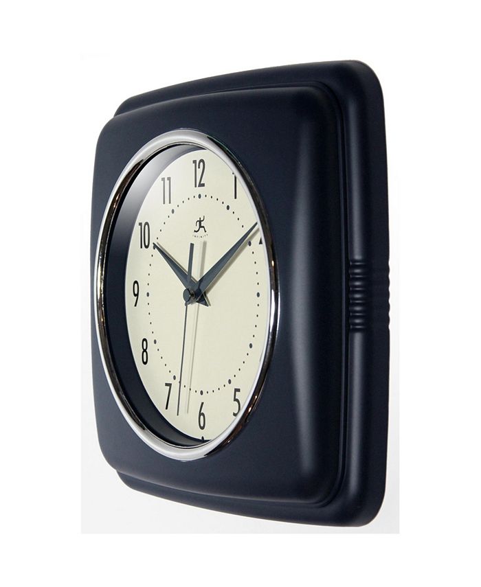 Infinity Instruments Square Wall Clock - Macy's