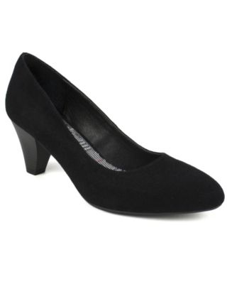 Rialto Stanford Stacked Heel Pump - Macy's