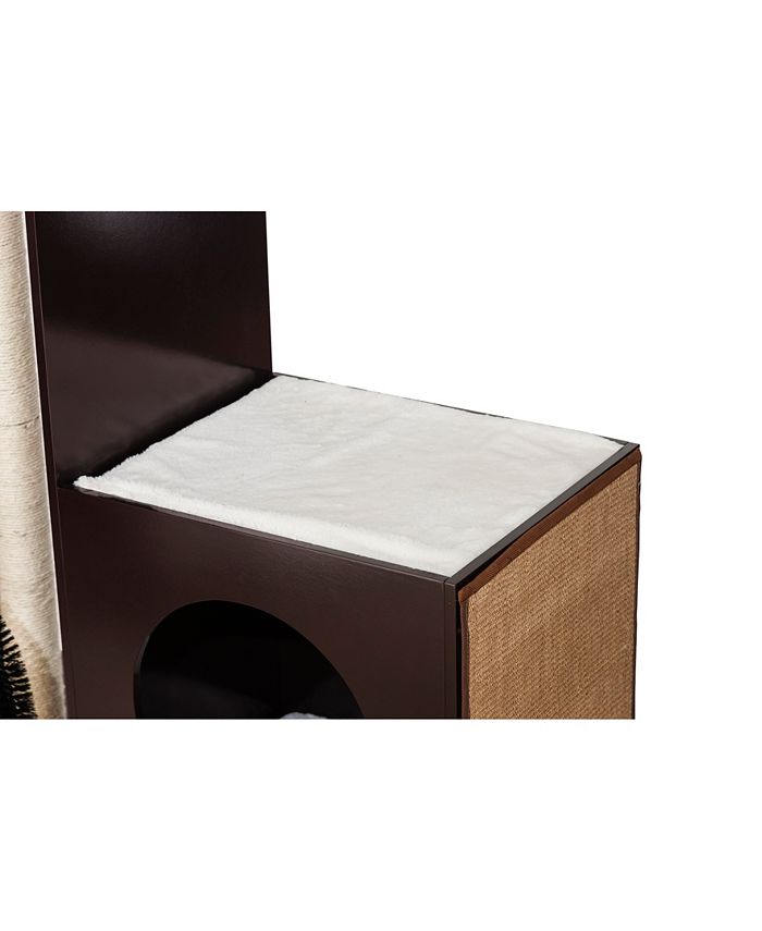 Elegant Home Fashions Modern Cat Play Cube Tower - Macy's