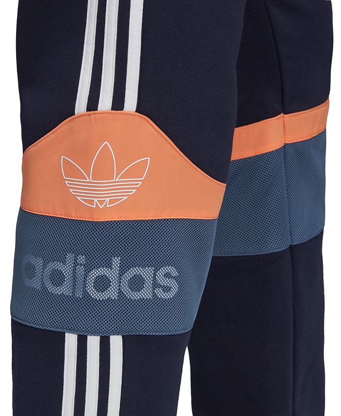 adidas adidas Men's Originals Colorblocked Fleece Pants - Macy's
