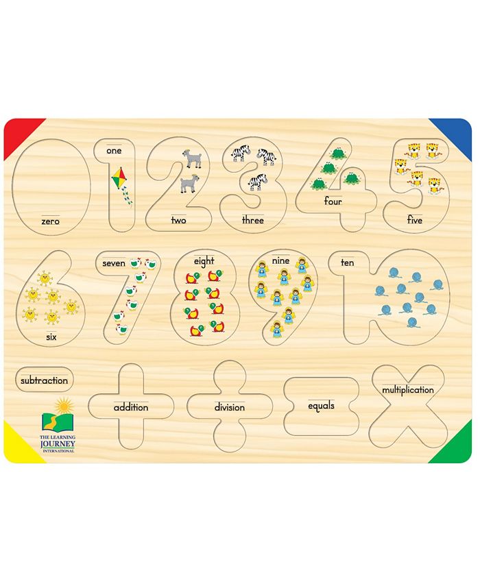 The Learning Journey Lift and Learn 123 Number Puzzle - Macy's