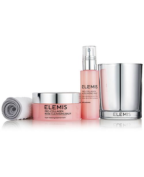 Elemis 4-Pc. Pro-Collagen Rose Glow Gift Set & Reviews - Beauty Gift ...