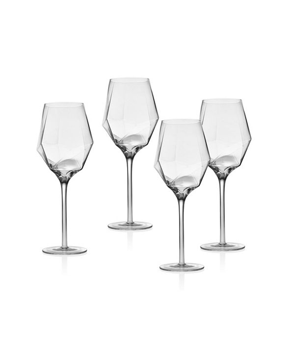 Godinger Isla Red Wine Goblet - Set of 4 & Reviews - Glassware - Dining ...