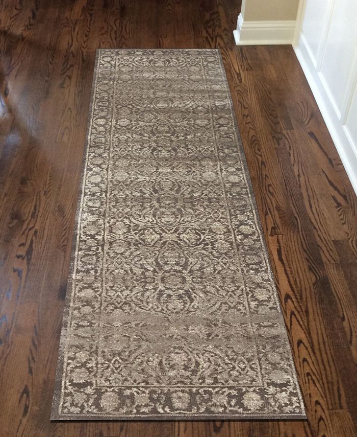 KM Home Cantu Brown Area Rug Collection - Macy's