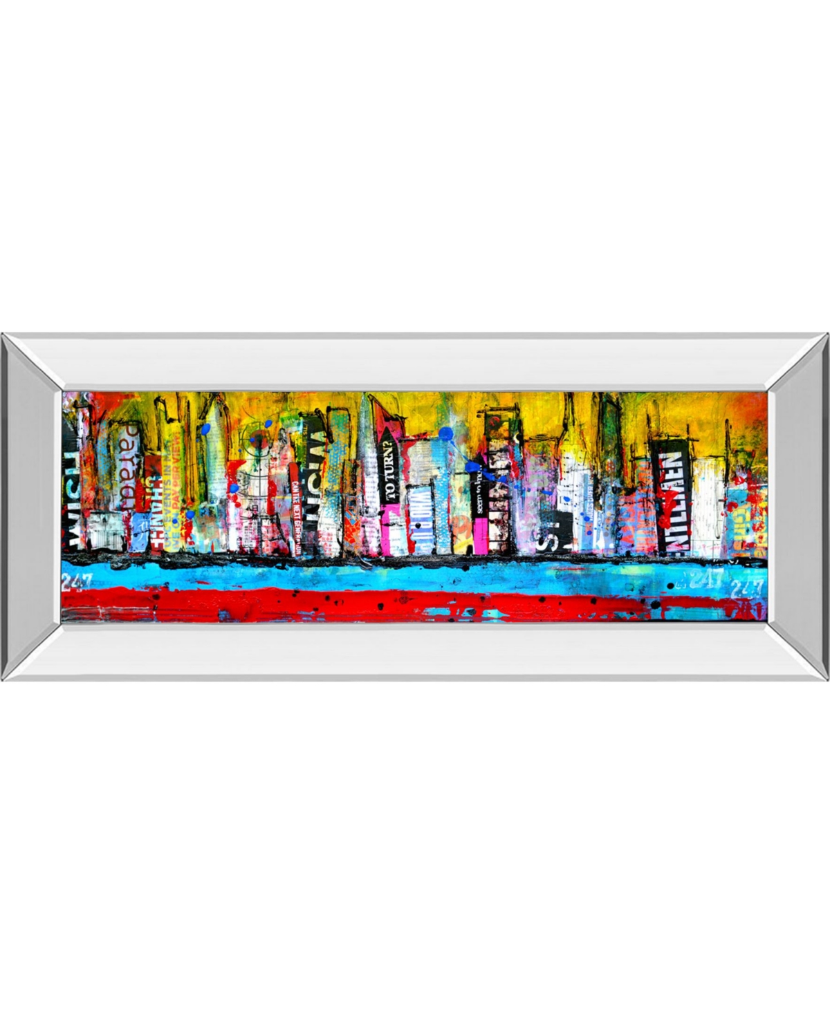 Click here for Classy Art Skyline by Erin Ashley Mirror Framed Pr... prices