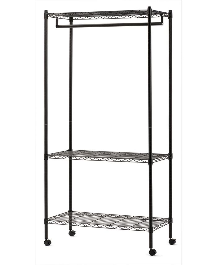 Edsal Steel Garment Rack with Wheels - Macy's