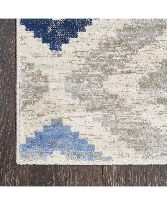 Global Rug Designs Global Rug Design Barstow BAR03 Ivory Area Rug ...