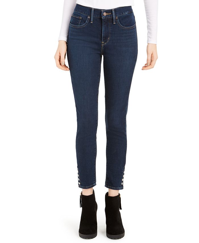 Levi's Women's Studded Ankle Snap Jeans - Macy's