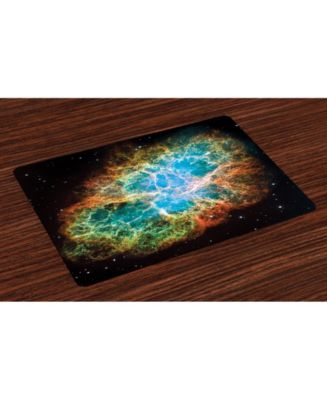 Ambesonne Outer Space Place Mats, Set of 4 - Macy's