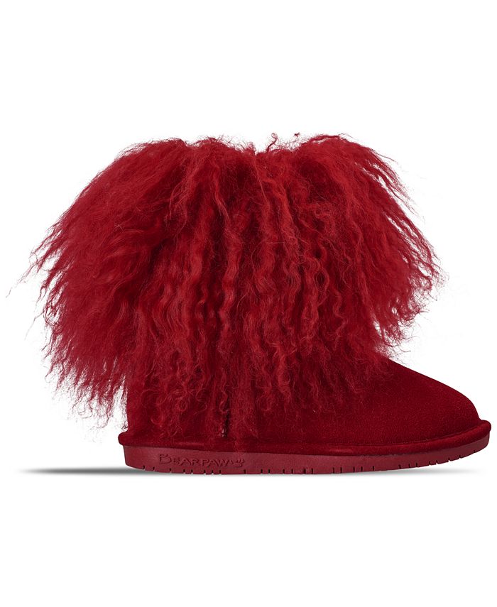 BEARPAW Little Girls' Boo Boots from Finish Line - Macy's