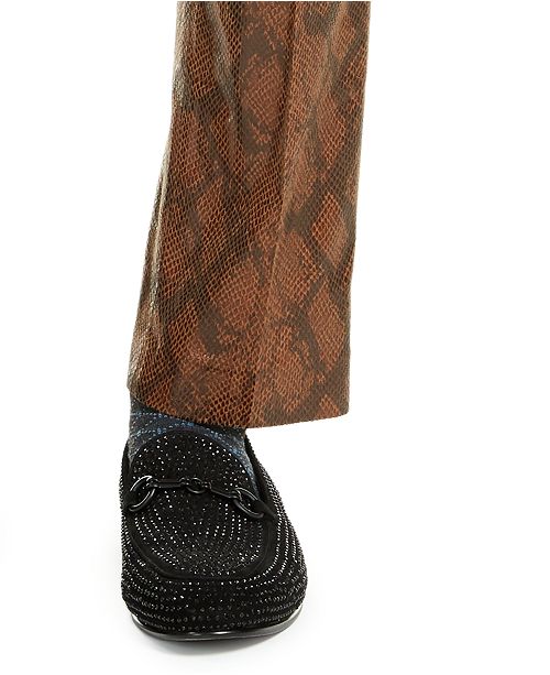 Tallia Men's Brown Snakeskin Pants & Reviews - Pants - Men - Macy's