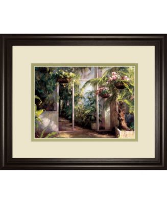 Classy Art Atriums First Light I by Hali Framed Print Wall Art, 34" x ...