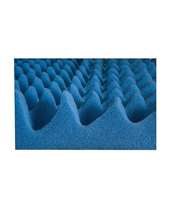 DMI Convoluted Foam Bed Pad Mattress Topper - Macy's