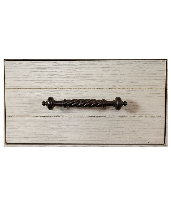 Furniture Aberdeen Off White Driftwood Dining Server - Macy's