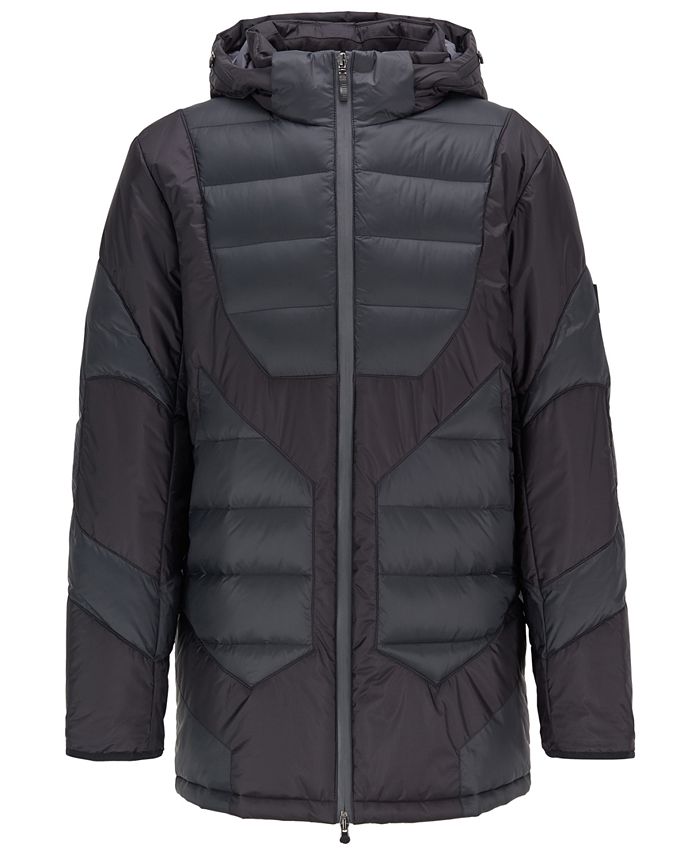 Hugo Boss BOSS Men's J Patton Down-Filled Padded Parka - Macy's