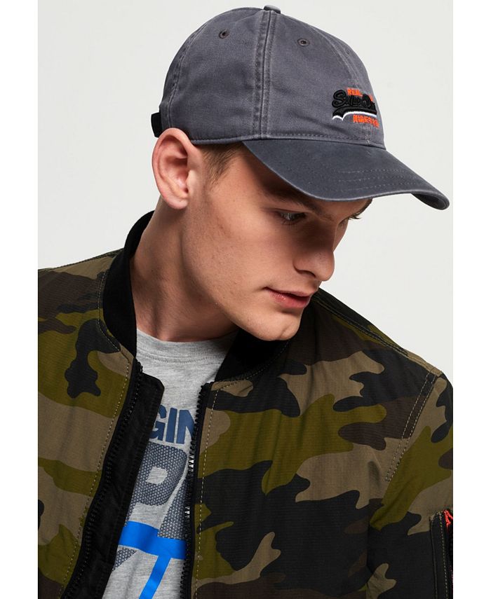 Superdry Label Wash Twill Cap - Macy's