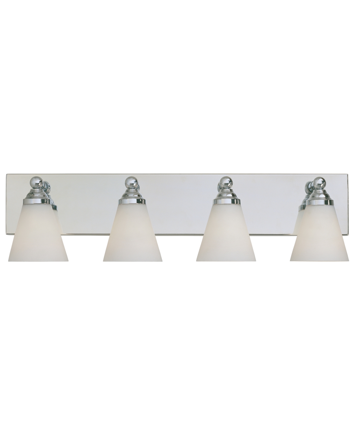 Click here for Designers Fountain Hudson 4 Light Bath Bar - Chrom... prices