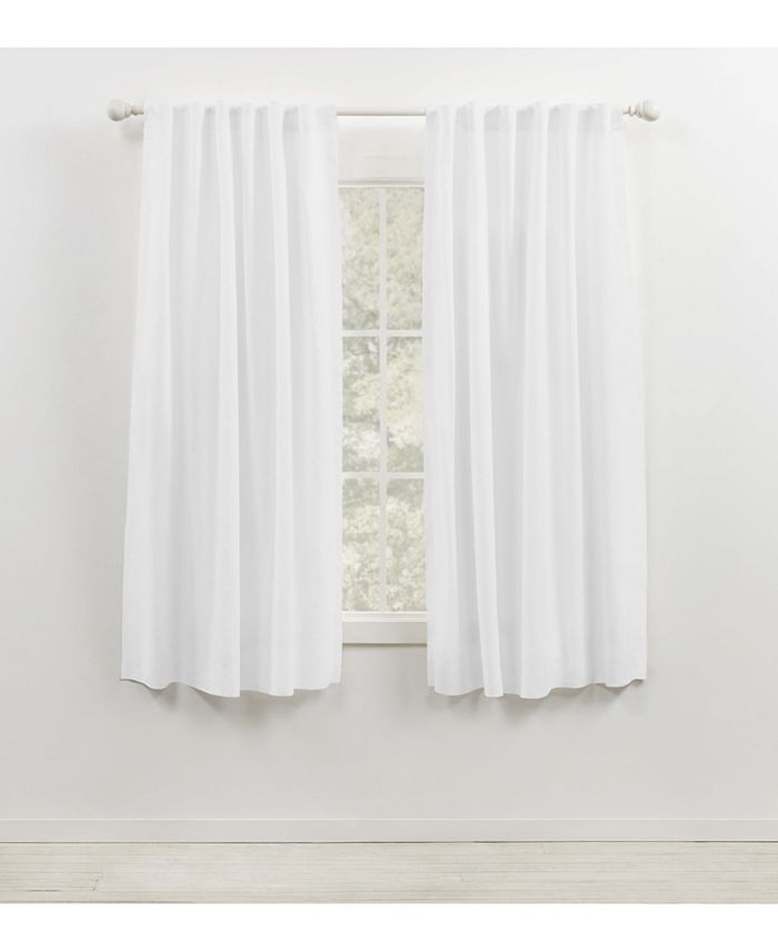 Lauren Ralph Lauren Leanne Back Tab Rod Pocket Curtain Panel, 50" x 63 ...